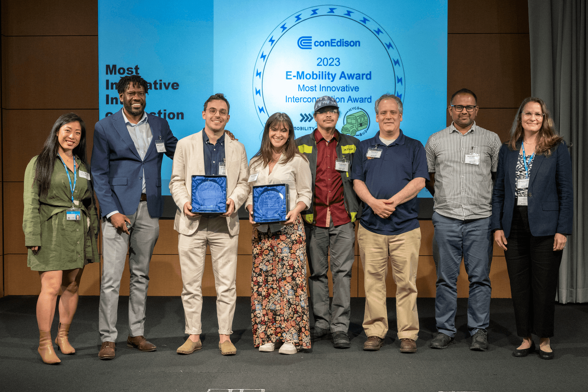 Electric School Bus Project Celebrated with Con Edison Award